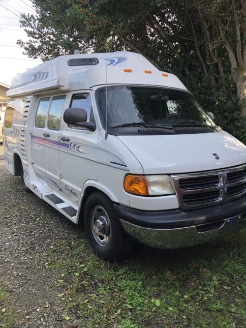 1999 Dodge Ram Camper Van For Sale in Fort Bragg, California - Van Viewer