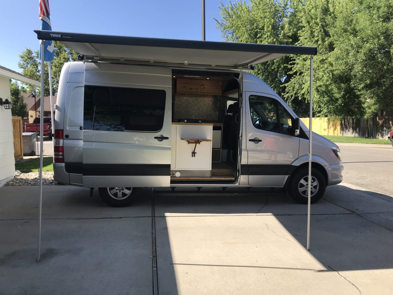 2017 Mercedes Sprinter custom built off-grid camper van - Van Viewer